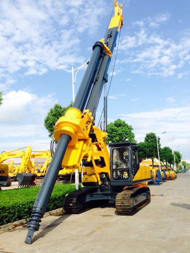 Overall Transport Hydraulic Rotary Bored Piling Rig Machine ...
