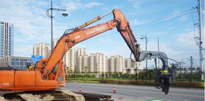 Hydraulic 3000rpm Impact Hammer For Excavator High Frequency
