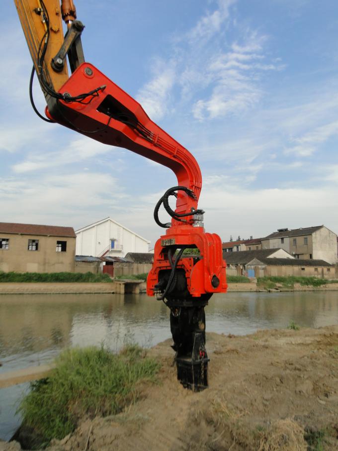 High Speed Custom 45# Steel Vertical Vibratory Pile Hammer 2586*1460*737mm