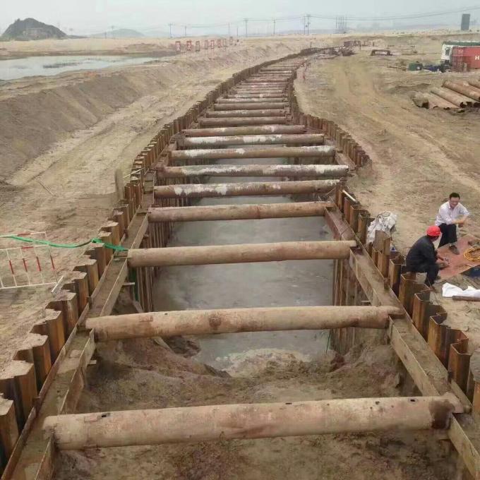 22T Excavator Mounted Sheet Pile Driver , Hydraulic Pile Driver For ...