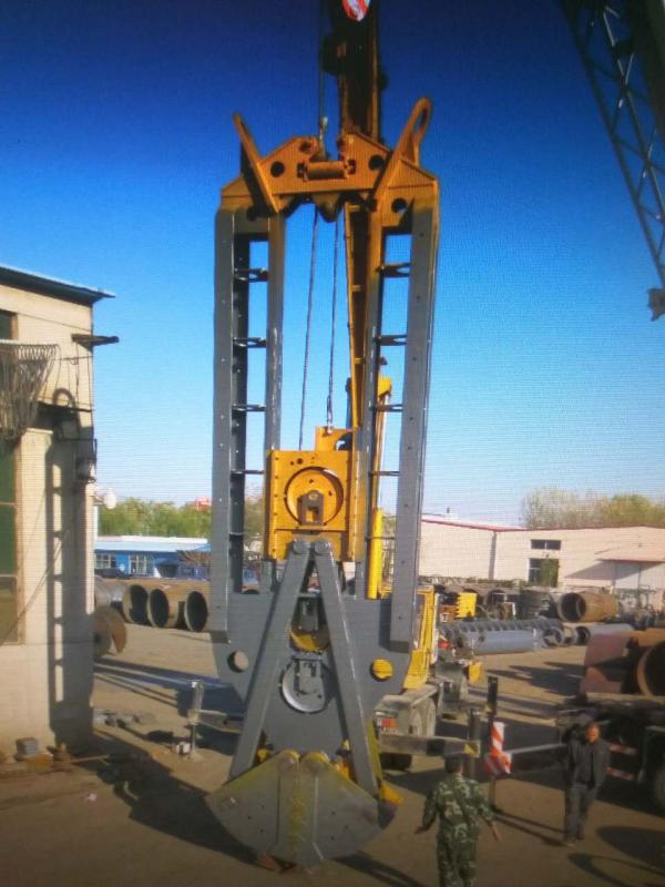 3.5m Grooving Length KH400 Mechanical Diaphragm Wall Grab Structure of ...