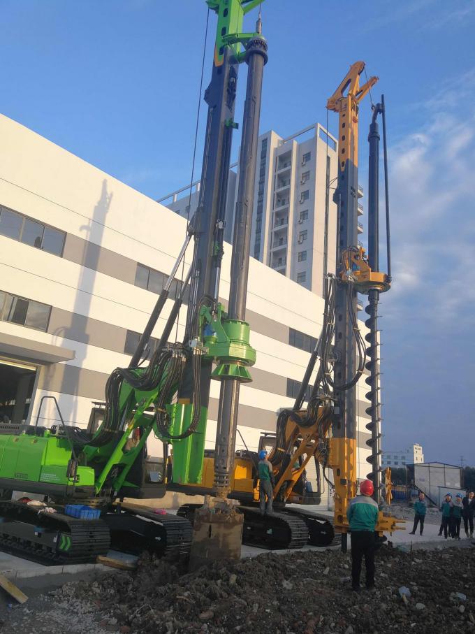 Pile driving machine Borehole Drilling Hydraulic Piling Rig Machine Max ...