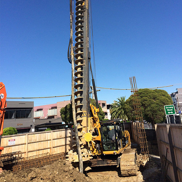 KR125M Borehole Pile Drilling Rigs CFA Construction Bored Pile ...