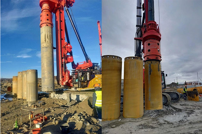 Highway Construction Outer Shell THK 25 Steel Casing Pipe