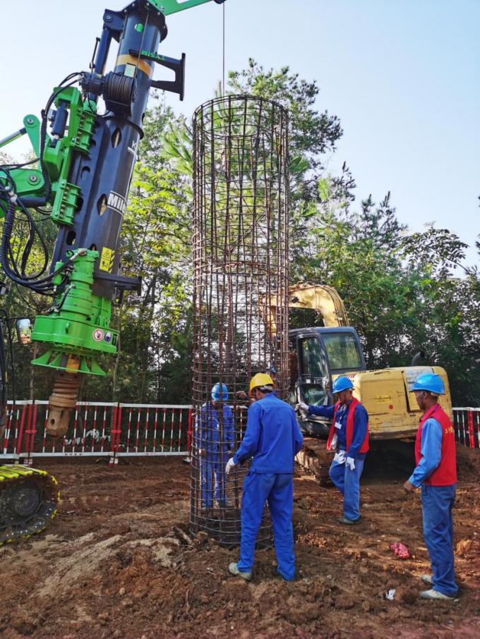 10m 30m/Min 30rpm Rotary Piling Rig Equipment