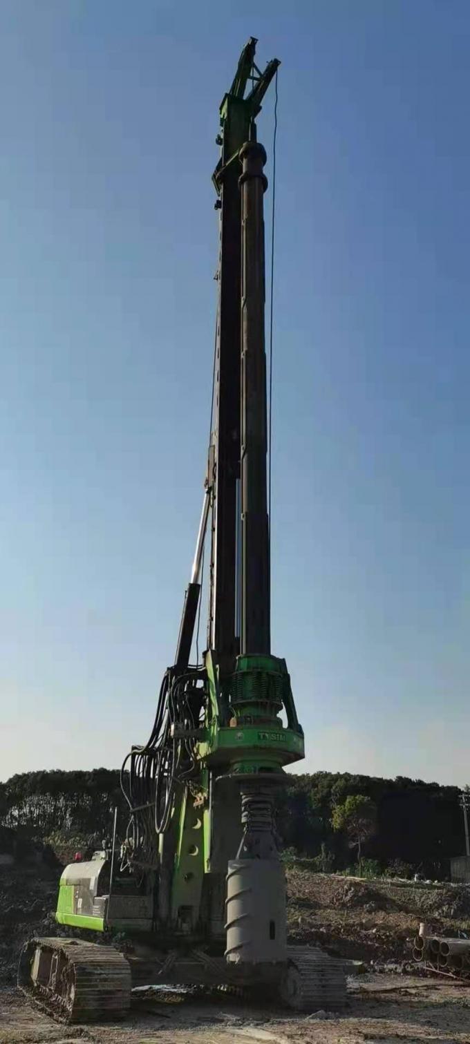 1500mm Diameter Caterpillar Hydraulic Piling Rig Machine Electrical Control