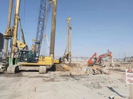 Short Mast Hydraulic Piling Rig Rotary Ground Drilling Pull 160 Kn
