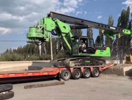 Excavator Drilling Machine Piling Rig Cat Chassis Augers Specification ...