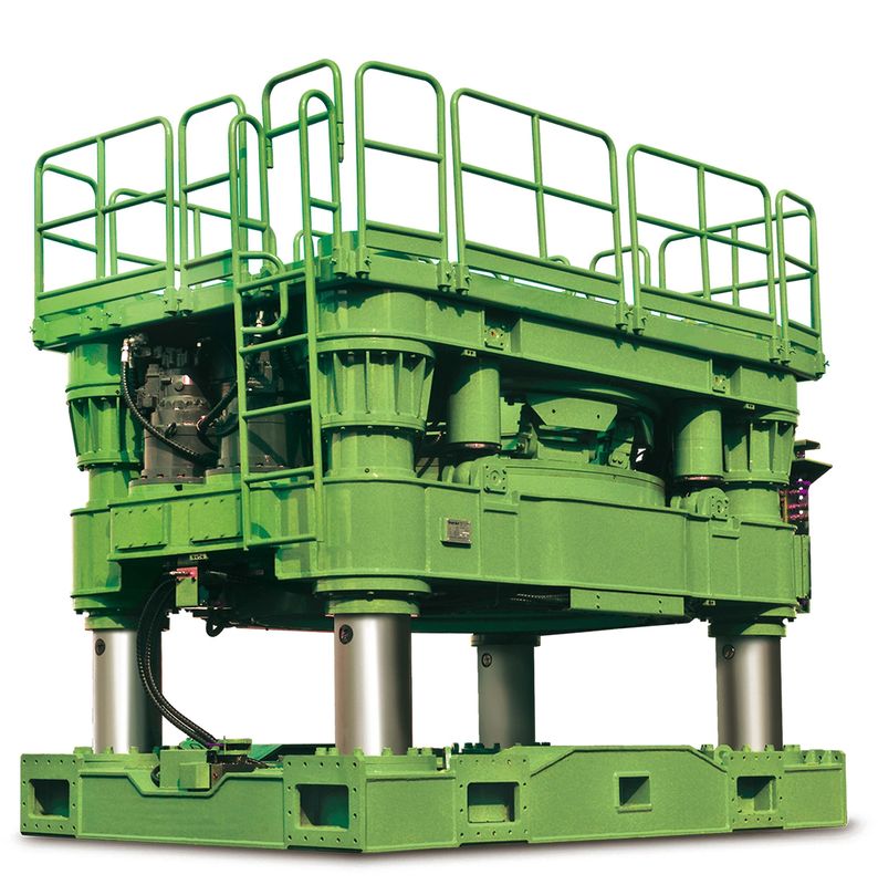 600 - 1300 mm Diameter Hole Drill Casing Rotator 2690 kN Pulling Sleeve ...