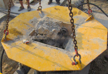 CE Soil Pile Cutter Hydraulic Pile Breaker For Large Square Piles TYSIM ...