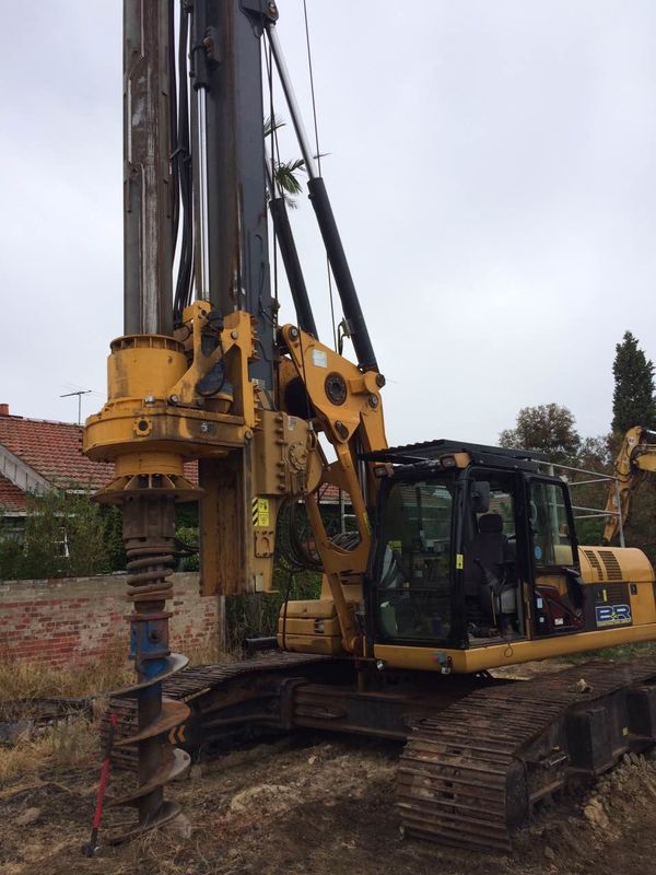Excavator pile drilling Foundation Hydraulic Piling Rig for 1500 mm Max ...