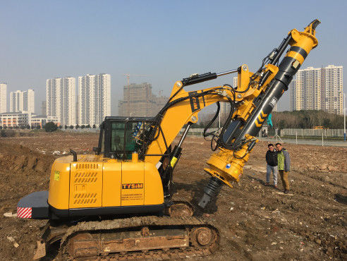 Small Rotary Piling Rig For 10m Depth 1000mm Diameter Drilling ...
