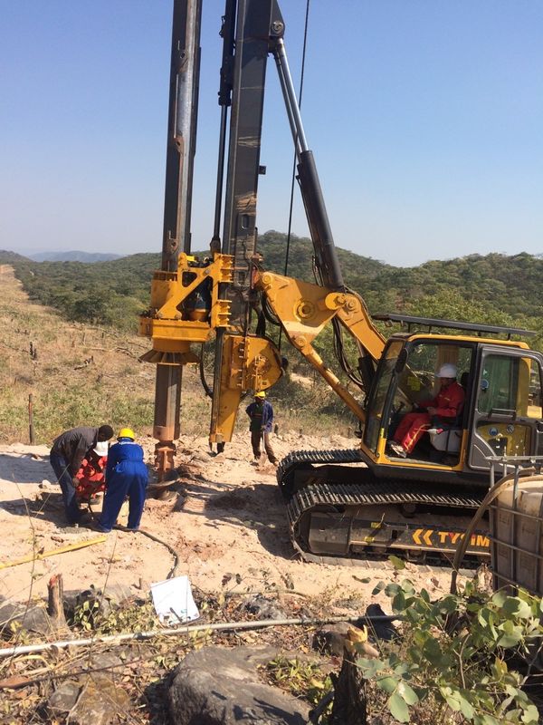 Kr150c Construction Foundation Drill Rig Rated Power 112kw High ...