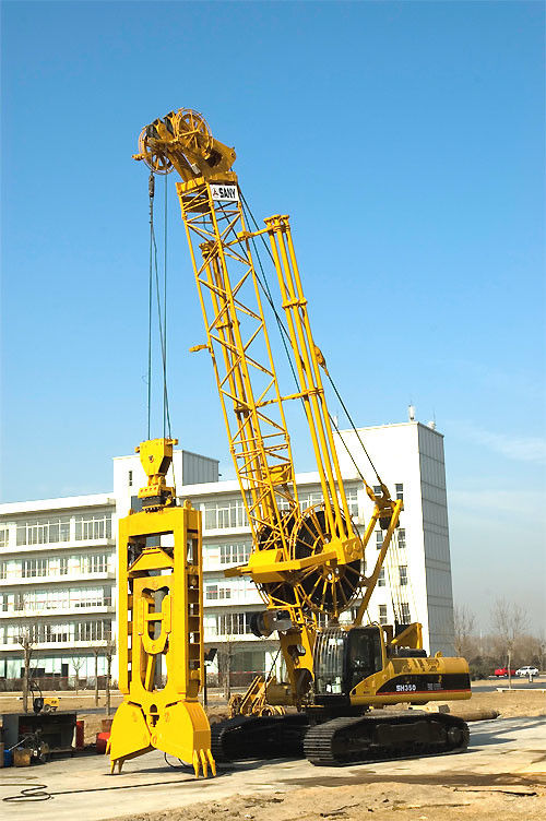 3.5m Grooving Length KH400 Mechanical Diaphragm Wall Grab Structure of ...