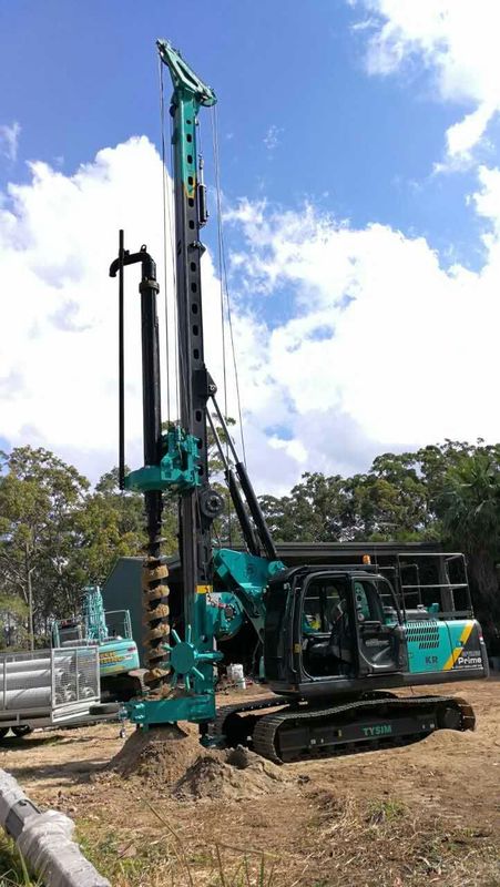 KR80M Multi - Functional Hydraulic Piling Rig CFA Construction Borehole ...