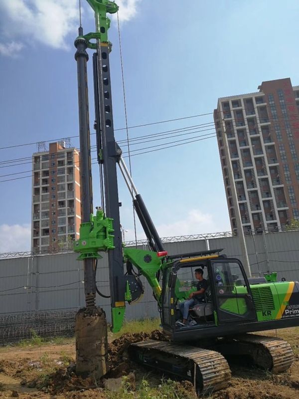 Foundation Drilling Rigs / Hydraulic Pile Driving Rig 43M Depth 1.3M ...