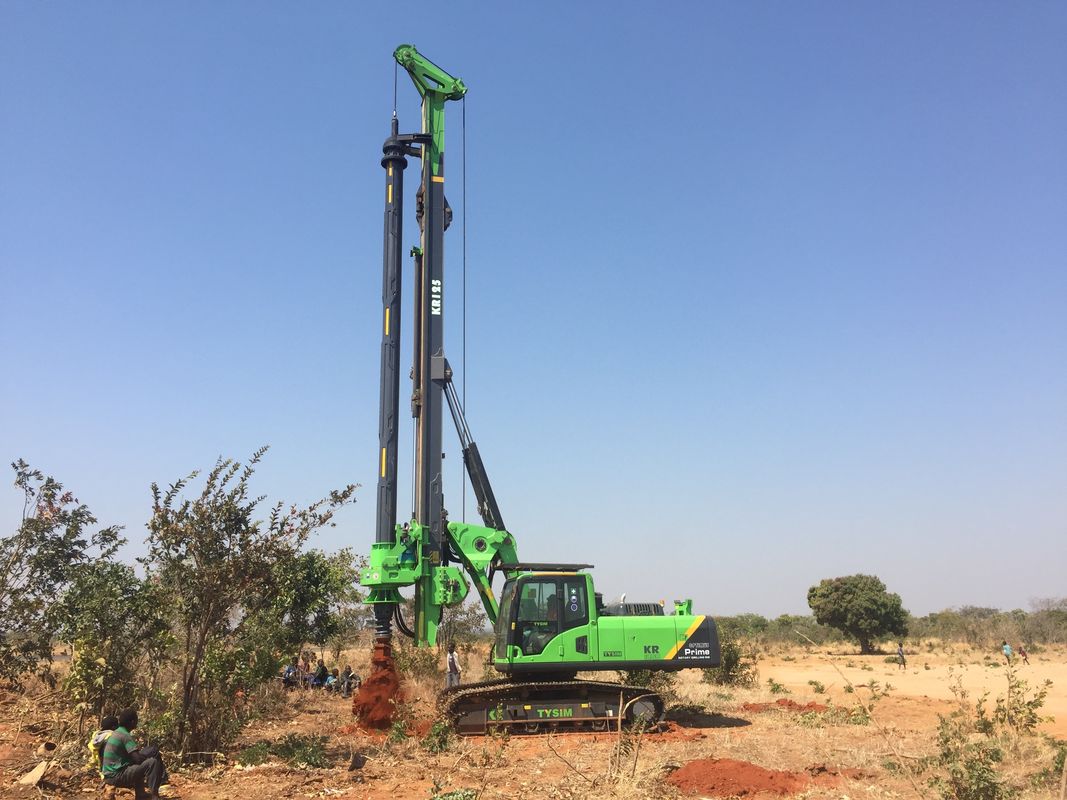 TYSIM KR125A Piling Rig Machine For Foundation Construction Max ...