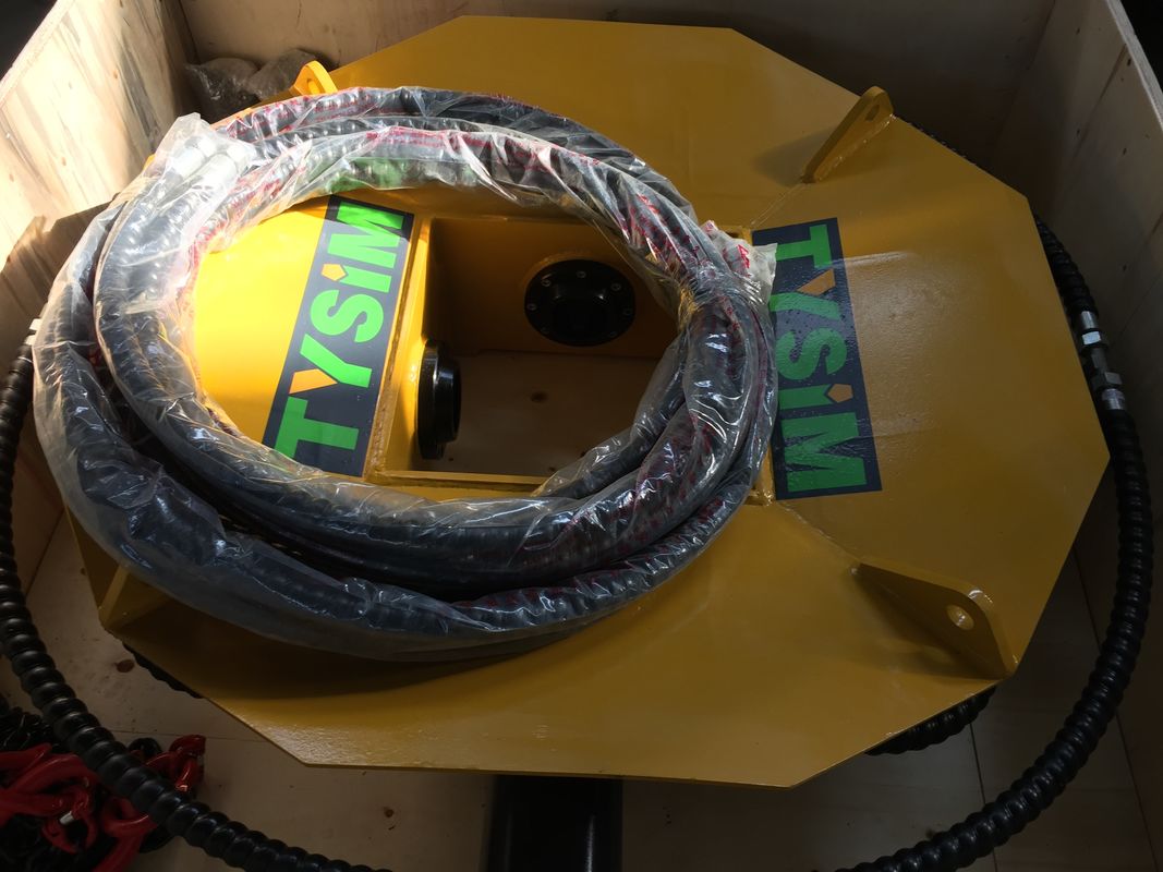 High Speed Square Pile Cutter Machine With TYSIM KP500S Concrete Pile ...