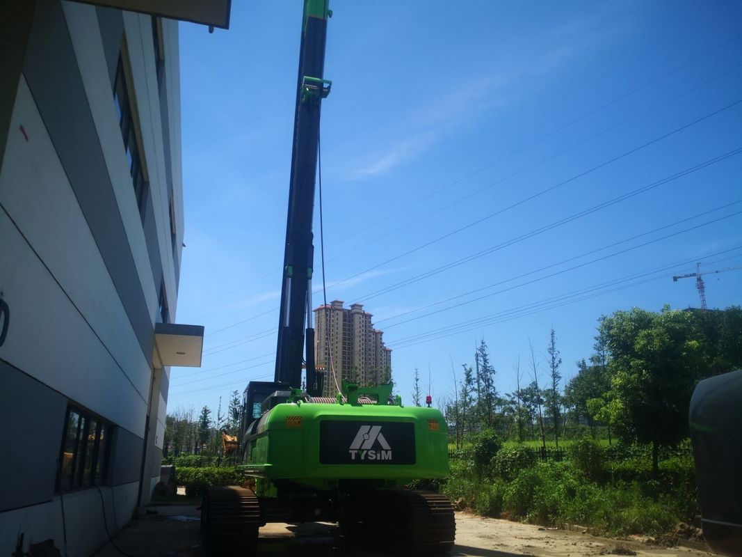 KR285C Diameter 2500 mm Depth 85 m Rotary Piling Rig Max. torque 285kN.m