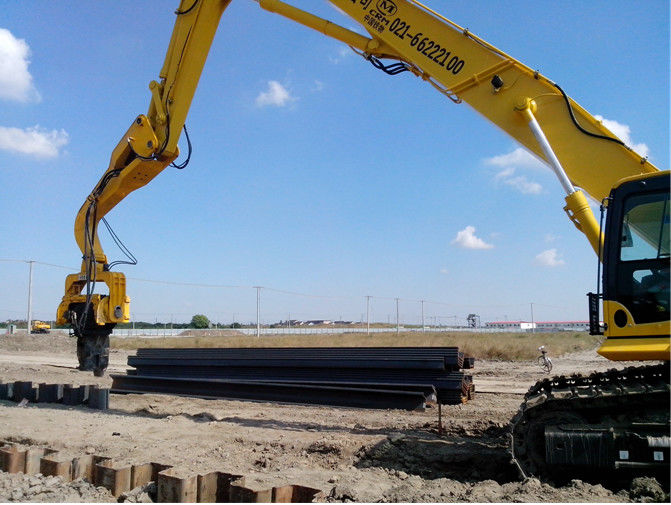 Hydraulic impact hammer High Frequency Hydraulic Vibratory Pile Hammer ...