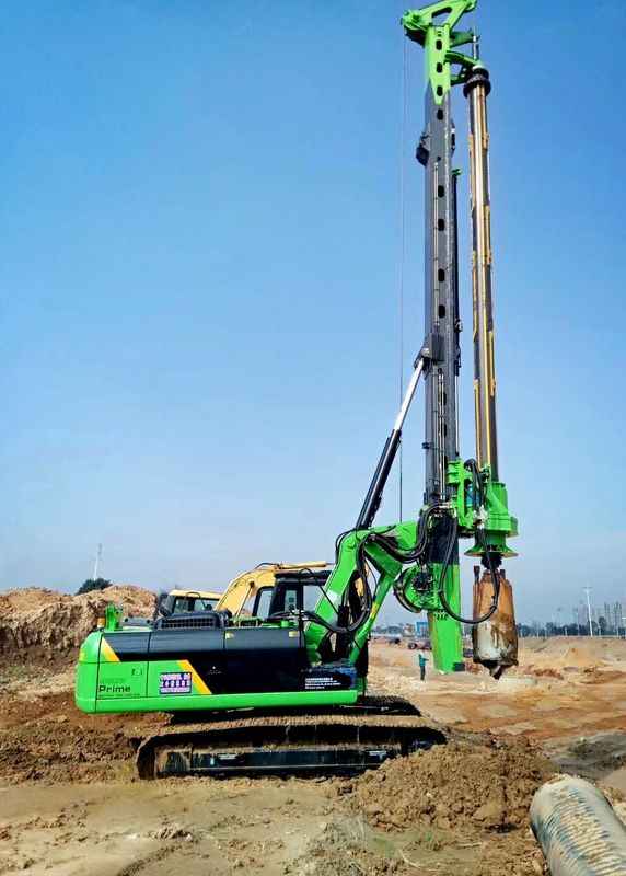 Rotary Bored Piles Drilling Machine Hydraulic Crawler Drilling Rig ...