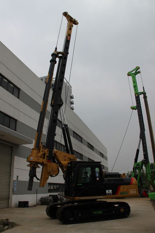 Foundation Constraction Rotary Hydraulic Piling Rig Equipment with 72m ...