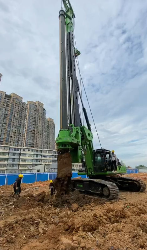 Drilling Depth 31m Pile Foundation Drilling Machine Diameter 2000 Mm ...
