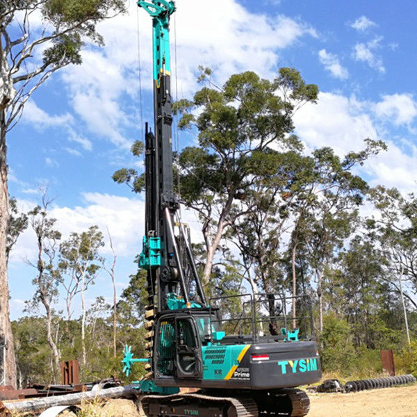 KR80M Hydraulic Rotary Piling Rig With 80 KN.M Max Torque Max. drilling ...