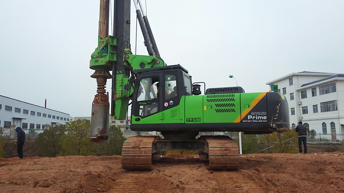 Hydraulic Hammer Rotary Piling Rig Drilling For CFA Engine Rate Power ...