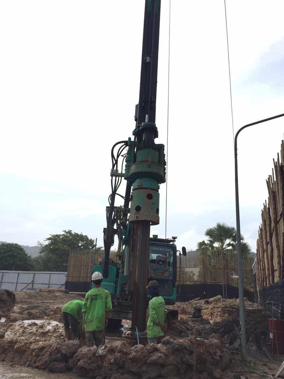 Overall Transport Hydraulic Rotary Bored Piling Rig Machine ...