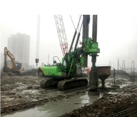 Excavator Drilling Machine Piling Rig Cat Chassis Augers Specification ...