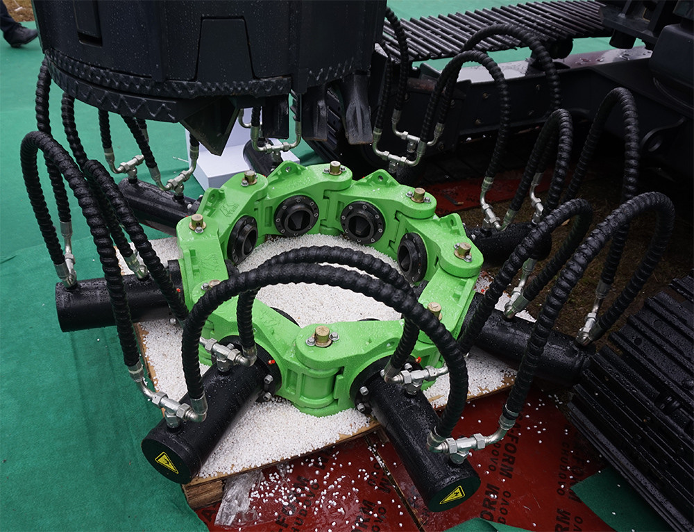 KP380A Concrete Pile Crusher Hydraulic Pile Breaker Pile diameter 600 ...