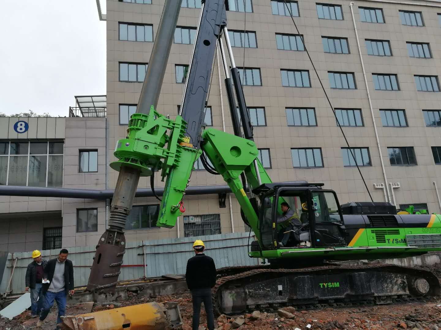 Medium Piling Rotary Drilling Rig Machine For Construction Depth 88m Kr285c