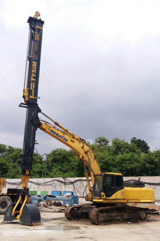 Excavator Telescopic Arm Construction Equipment Part Large Capacity ...