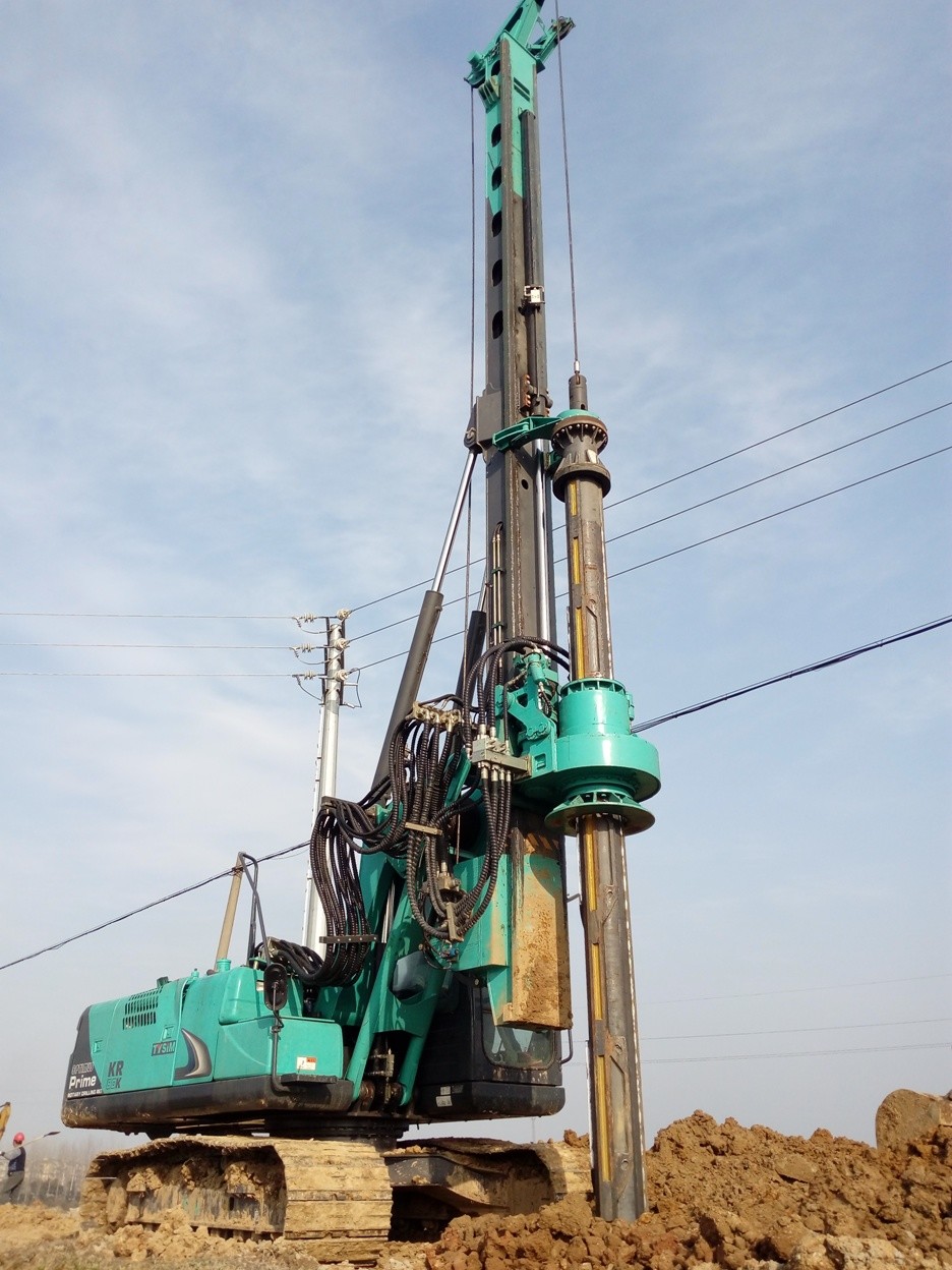 Torque 80 KN.M Max. Drilling Depth 28 M Diameter 1000 Mm KR80K Rotary ...