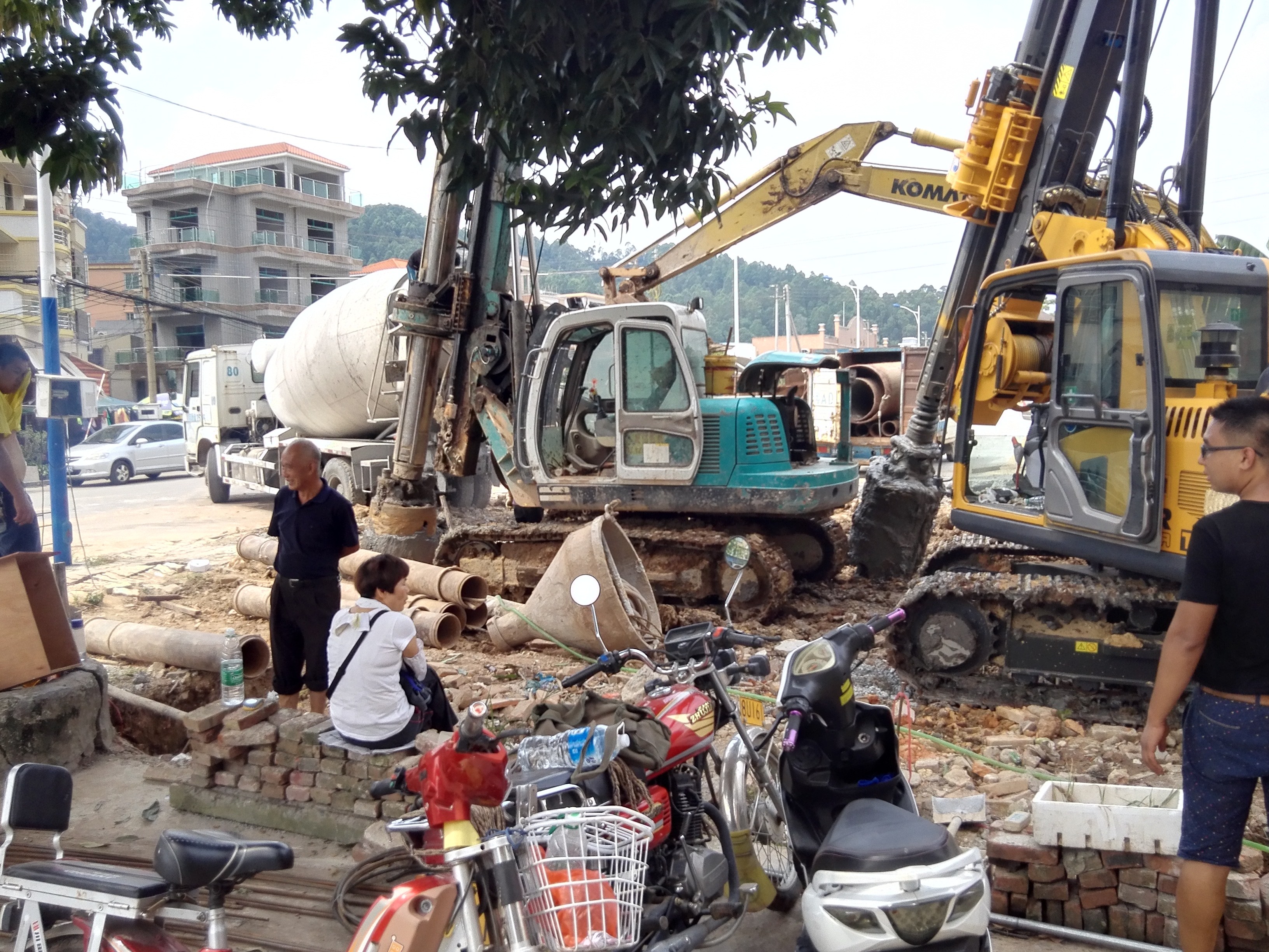 Heavy-Duty 50,000 Kg Piling Rig Machine with 32 MPa Hydraulic System ...