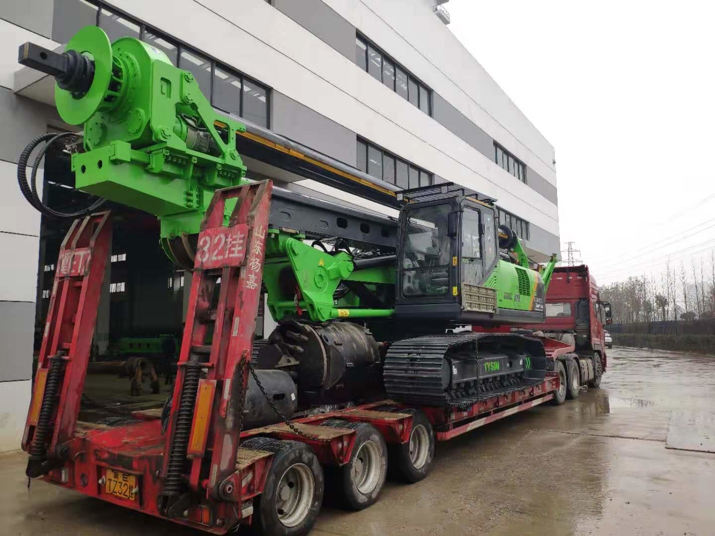 KR125 1.3m Max Drilling Diameter Hydraulic Piling Rig For Borehole ...