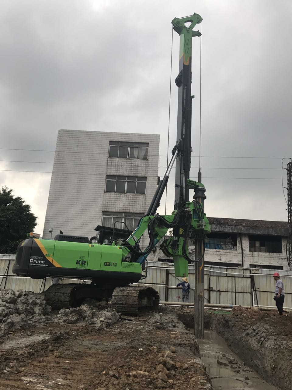 Kr125a 43m Max Depth Bored Pile Equipment Kelly Bar Max Drilling ...